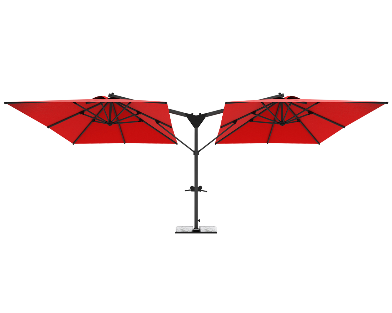 Classic Double Side Pole Umbrella | Garden Umbrella Manufacturer