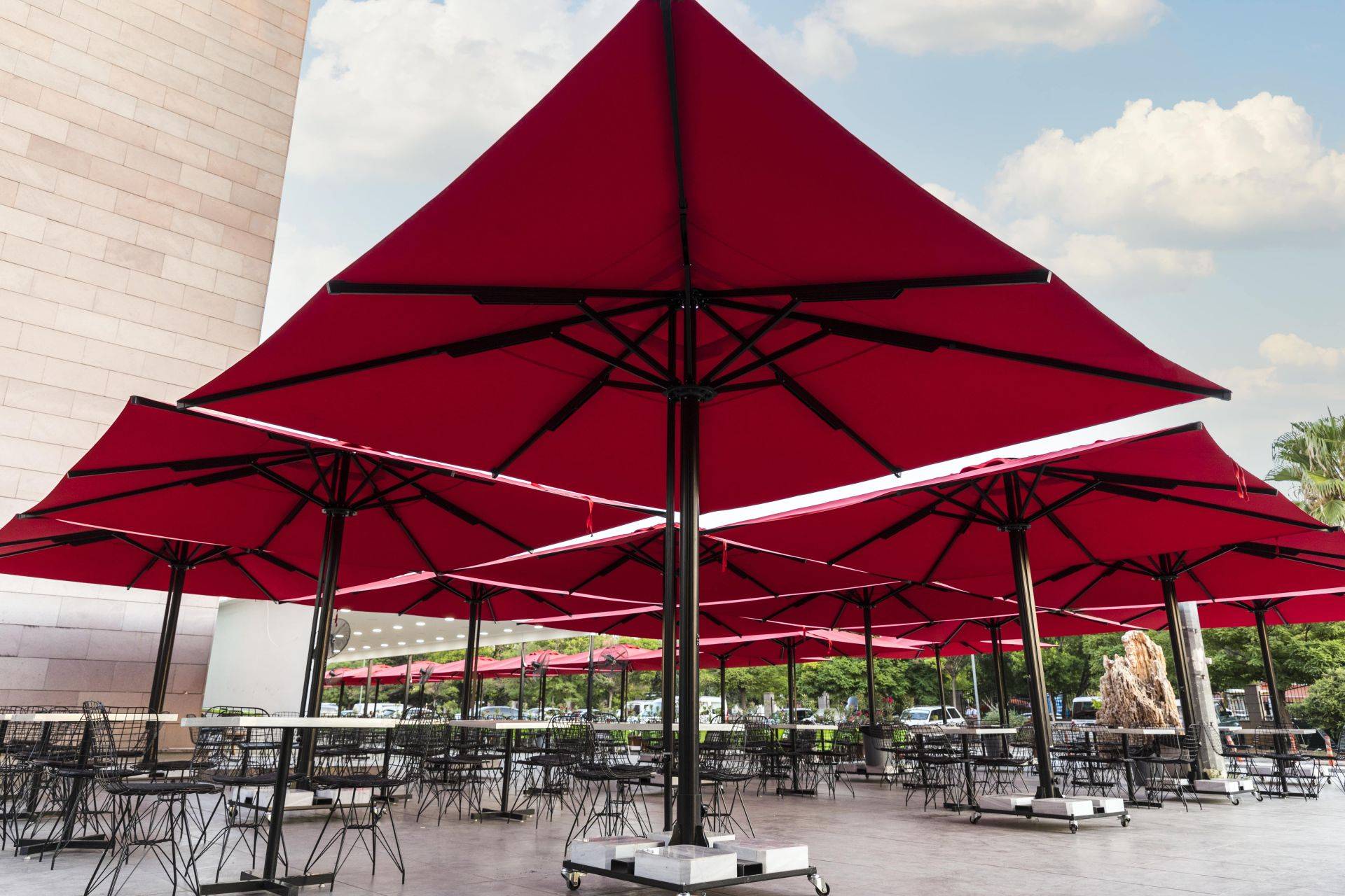 Umbrella House Large Garden Outdoor Umbrellas Worldwide